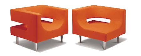 contemporary soft seating and lounge office furniture london